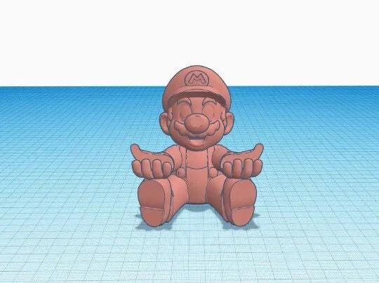 Mario Switch Cell Phone Stand STL File for 3D Print and Gcode Files for Creality Ender 3 ...