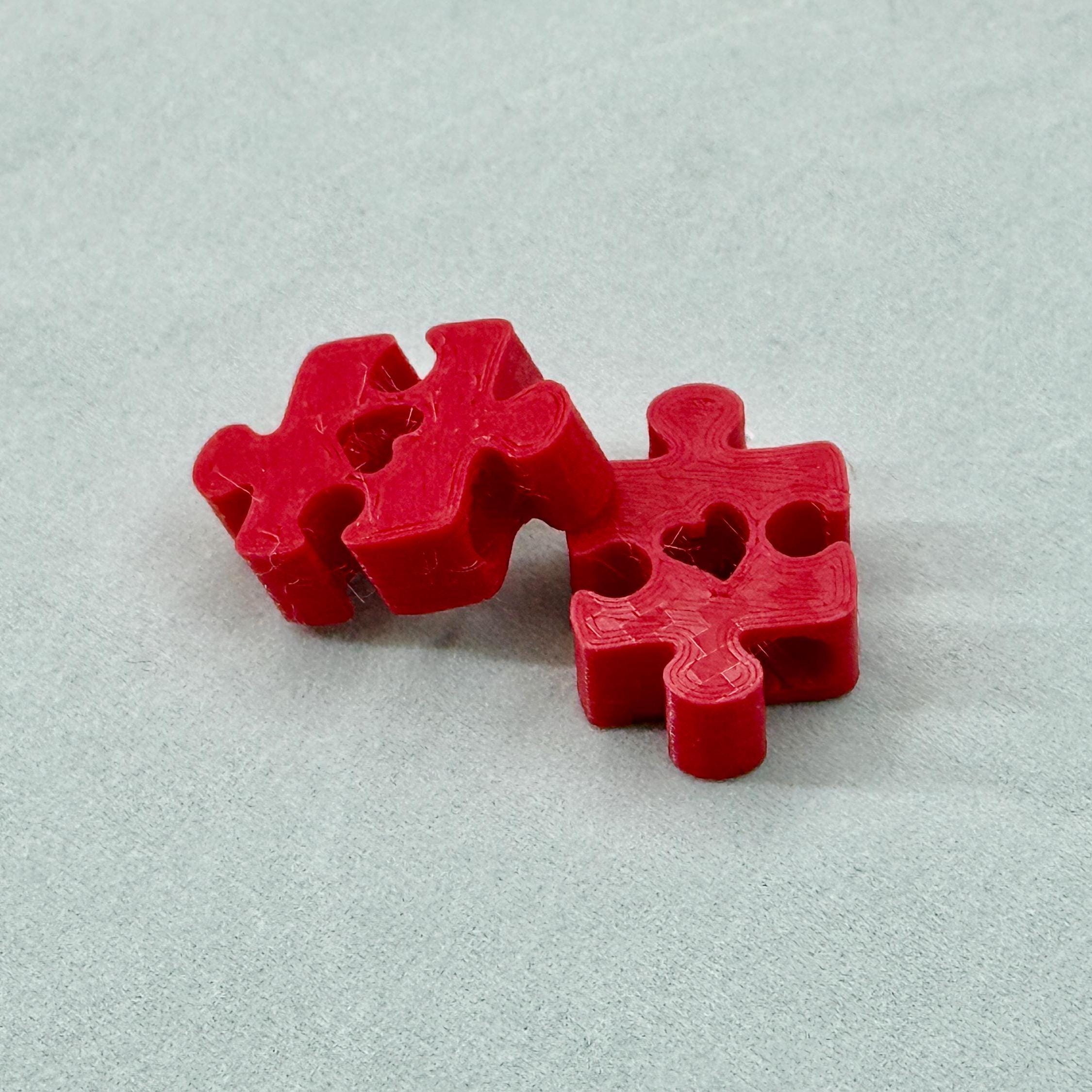 Autism Puzzle Hoodie Drawstring Beads STL File for 3D Print AND Gcode ...
