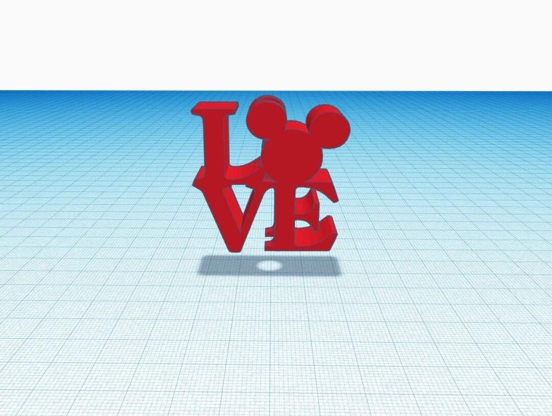 Mouse LOVE Straw Topper STL File and Gcode File for FDM 3D Printers - Etsy