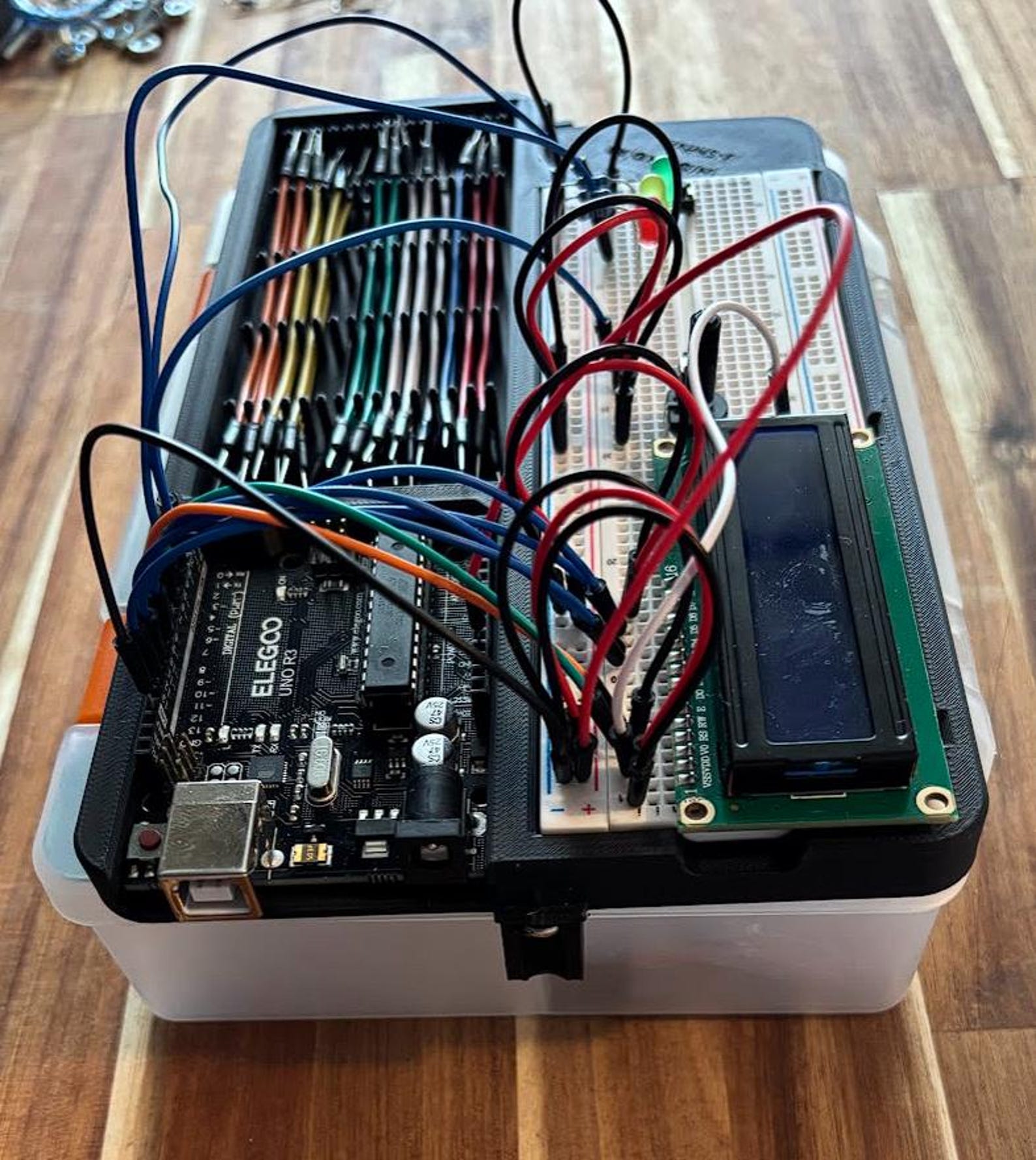 Snap on Arduino UNO Travel/organizer Tray. for the Popular ELEGOO ...