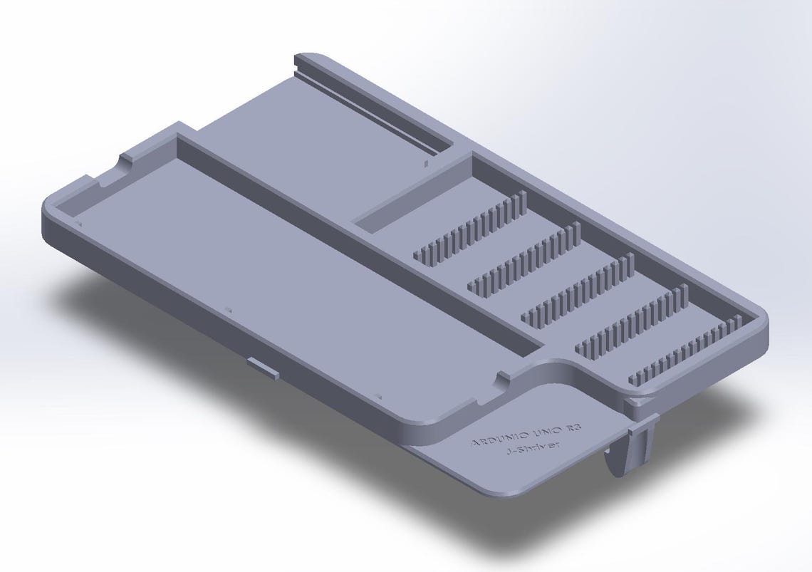 Snap on Arduino UNO Travel/organizer Tray. for the Popular ELEGOO ...