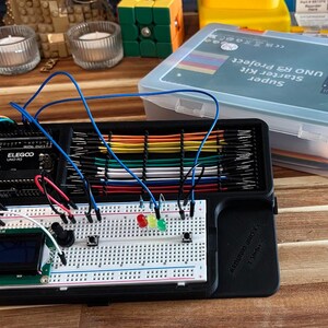 Snap on Arduino UNO Travel/organizer Tray. for the Popular ELEGOO ...