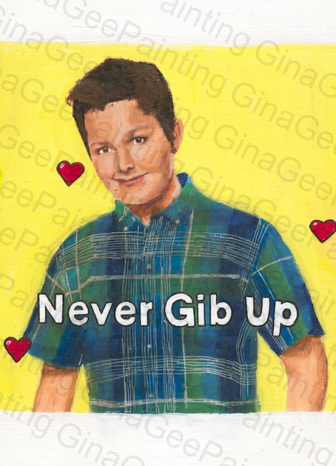 Gibby From Icarly - Digital Print/poster of Acrylic Painting - Etsy