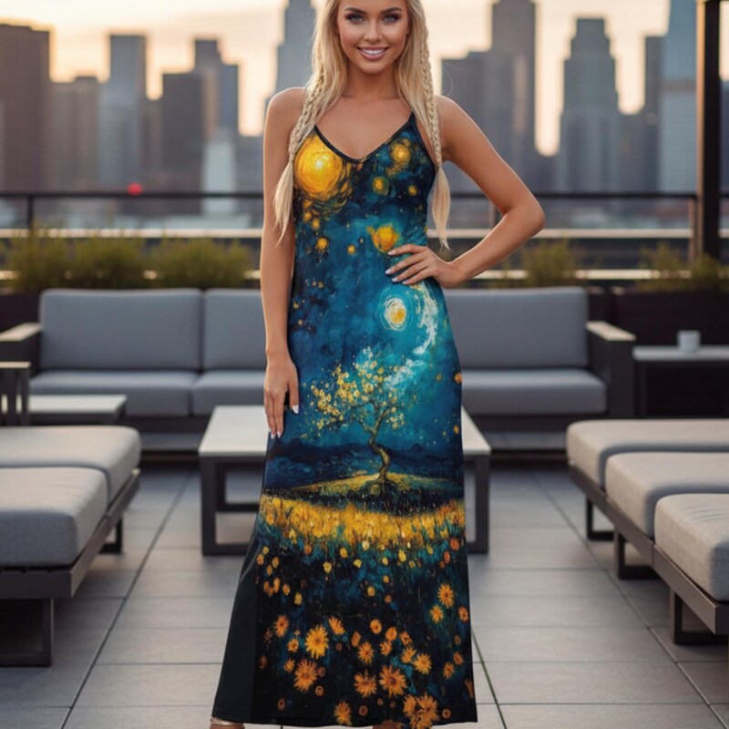 Starry Night Dress - Etsy