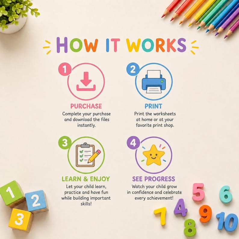 Number Tracing Worksheets 1-10 | Preschool Math & Count Number Practice ...