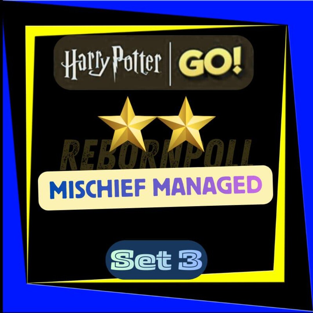 Mischief Managed - Monopoly Stickers / Cards 2 Star | Harry Potter ...