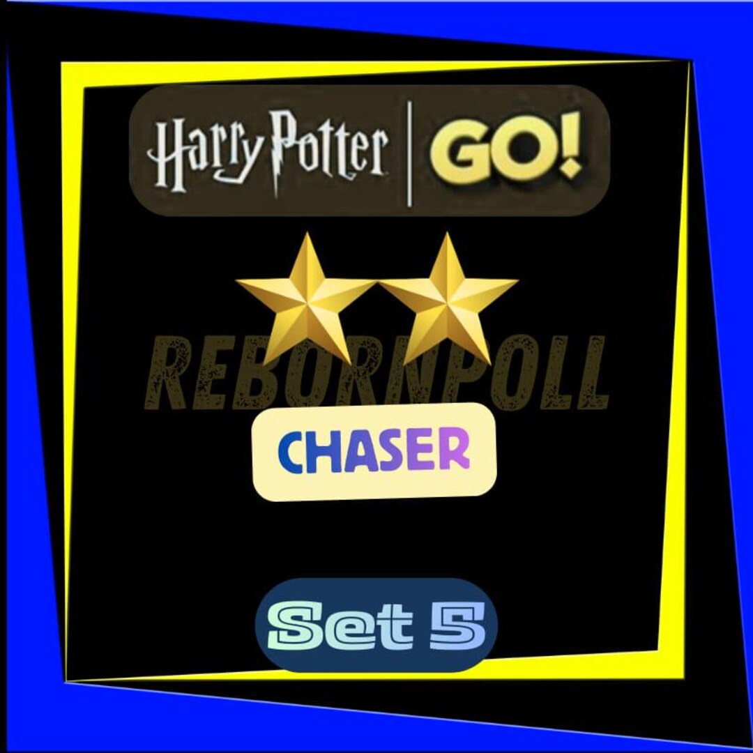 Chaser - Monopoly Stickers / Cards 2 Star | Harry Potter | Fastest - Etsy