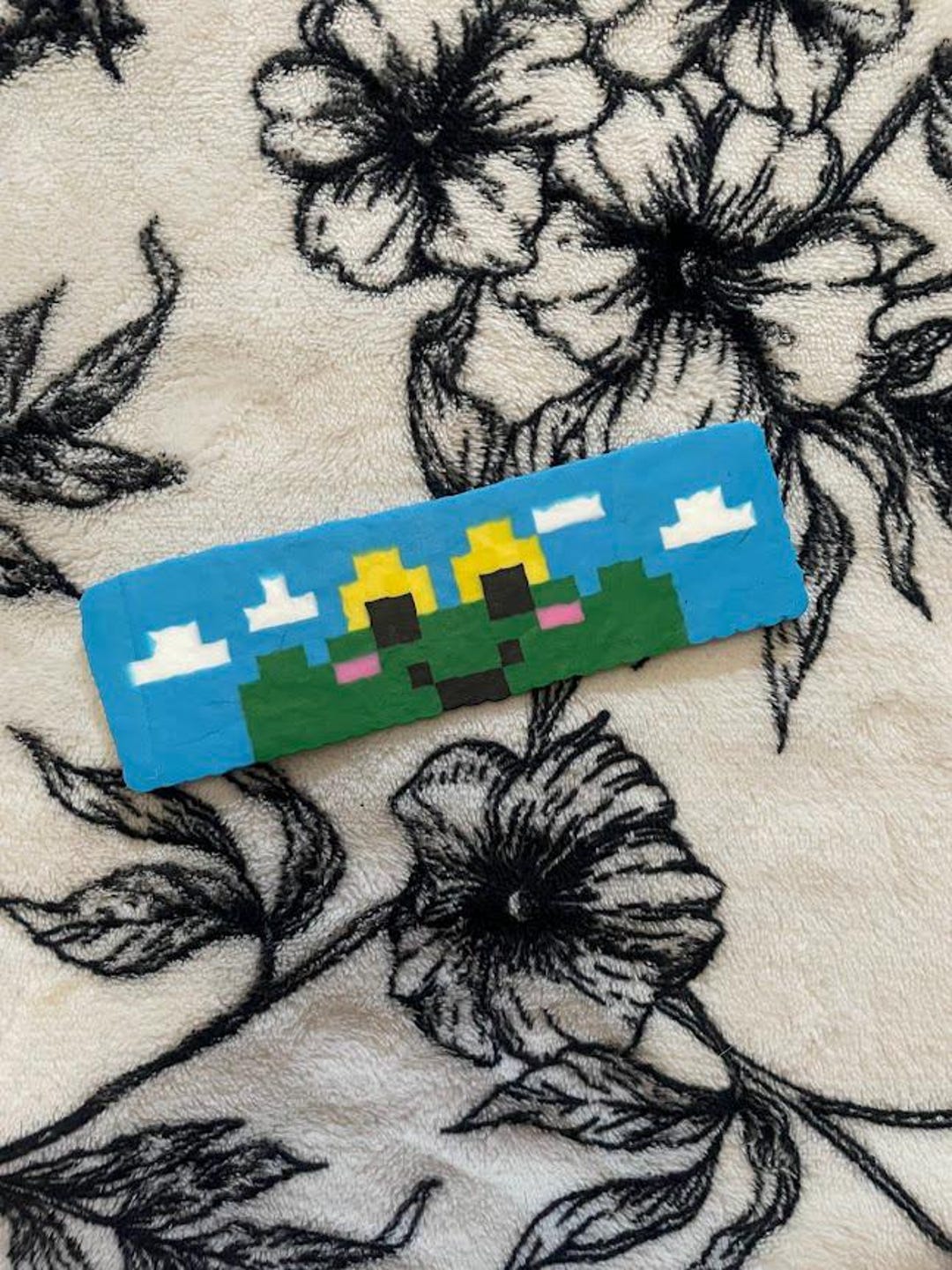 Frog Perlerbead Bookmark - Etsy