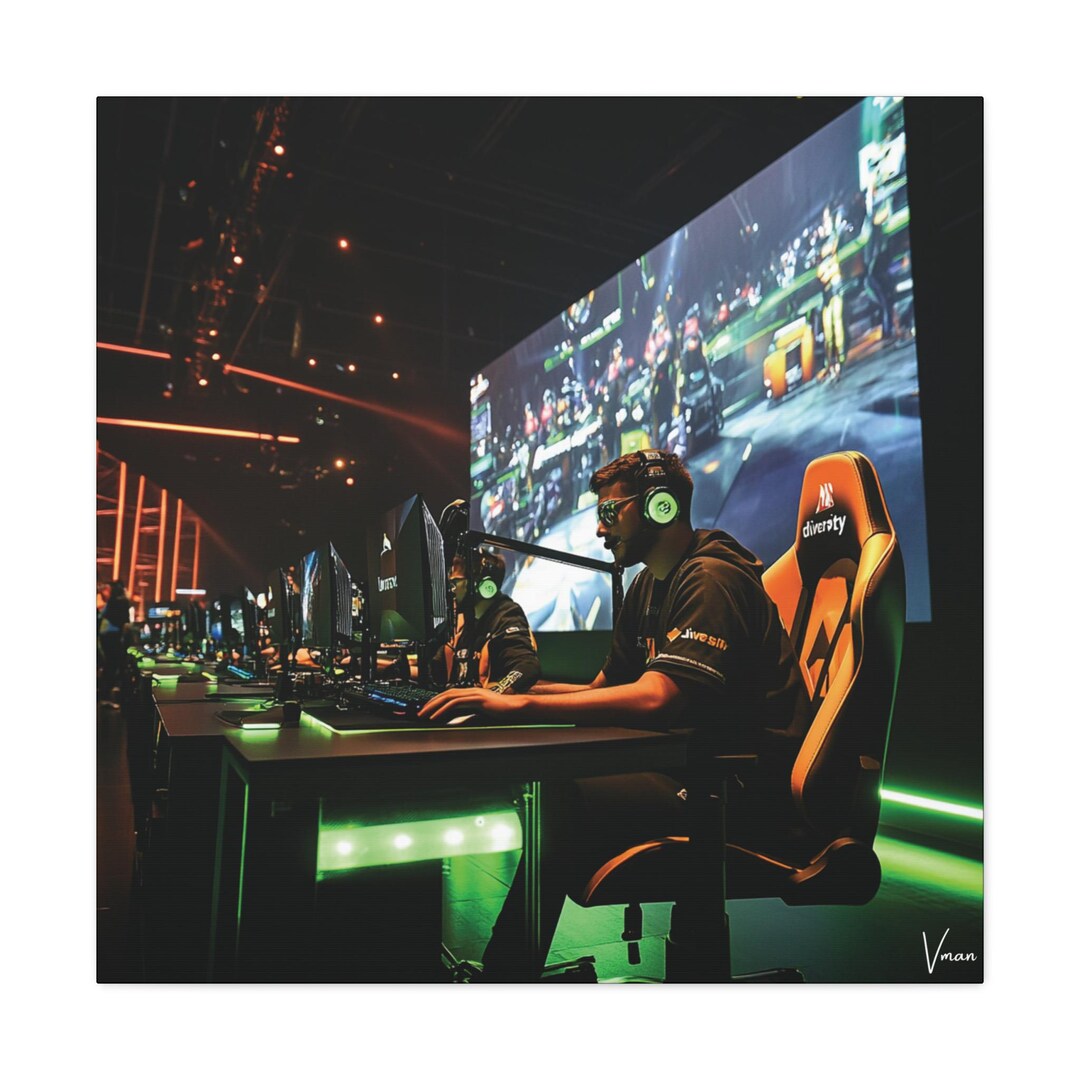 Esports Fan Art Team8 Painting for Gamers | Unique Gamer Art Print ...