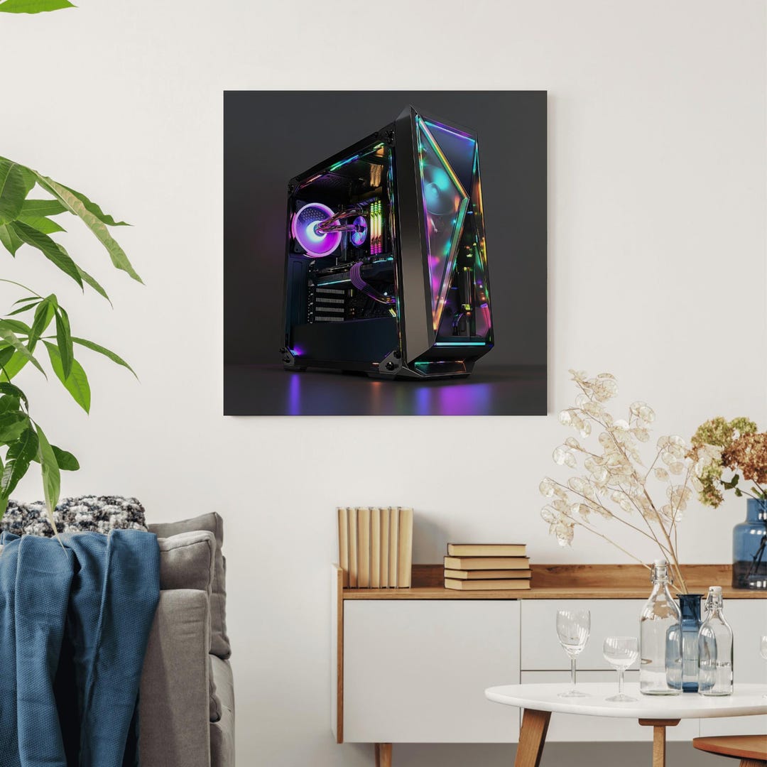 Best Gaming Computer Art for Gamers - Gamer Room Wall Decor, Video Game ...