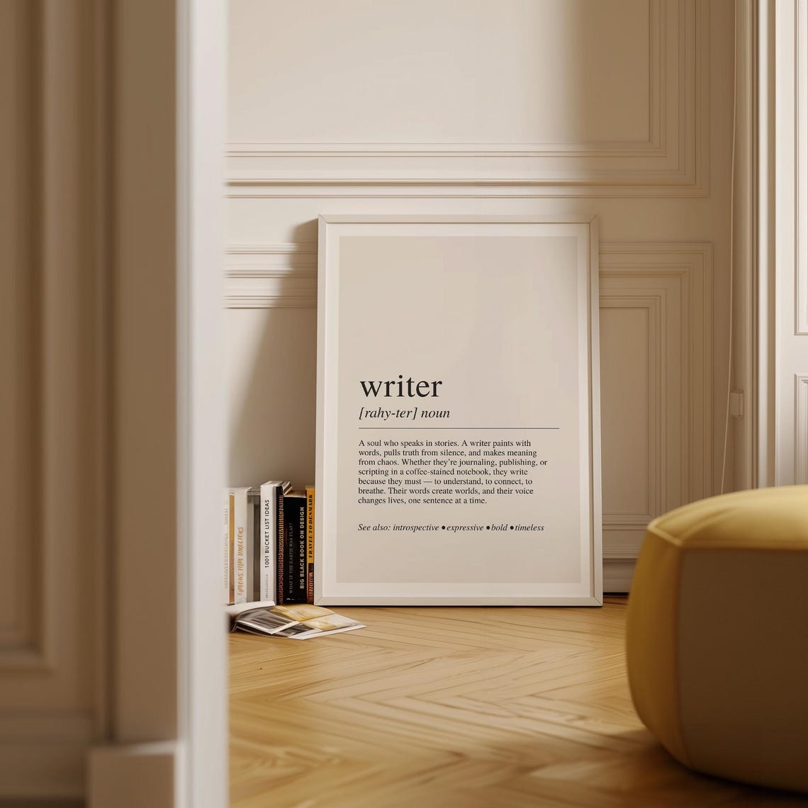 Writer Definition Print, Writer Gift, Author Wall Art, Writing Decor - Etsy