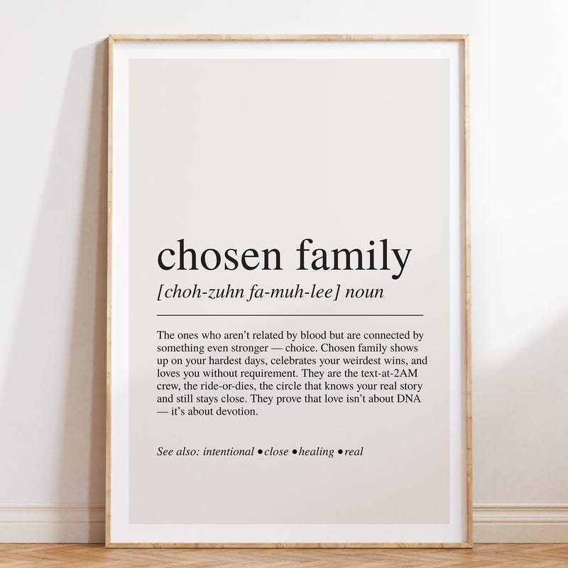 Family Definition - Etsy