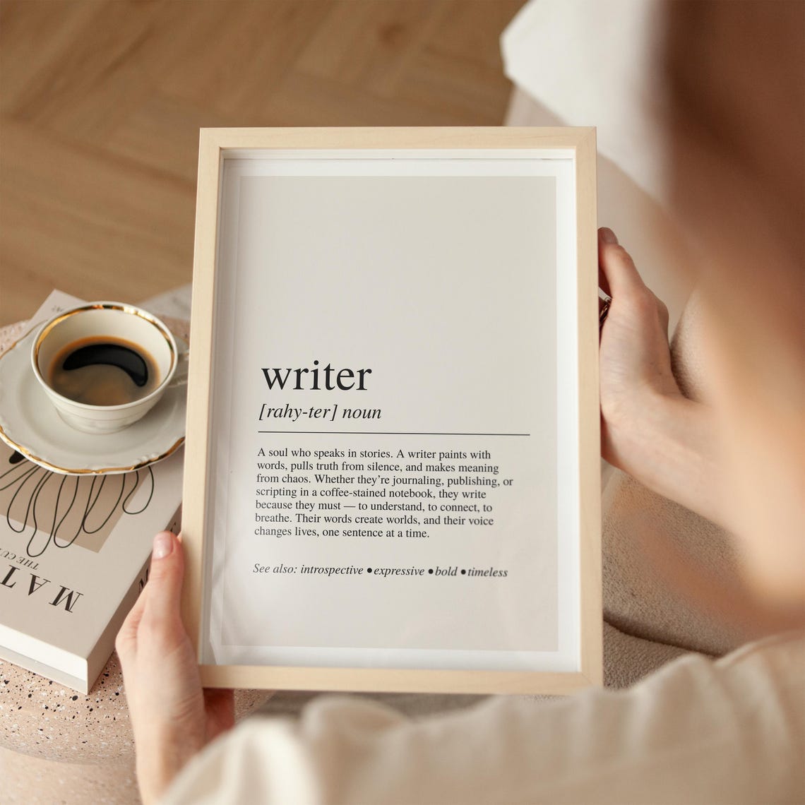 Writer Definition Print, Writer Gift, Author Wall Art, Writing Decor - Etsy