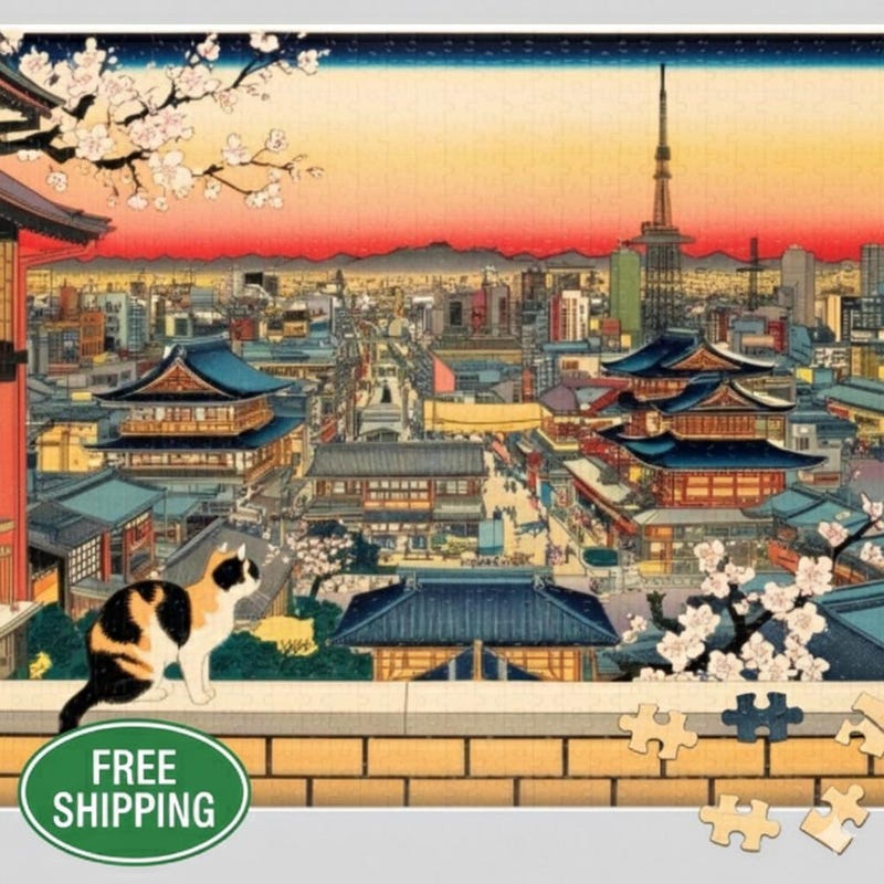 500 Piece Puzzle Japanese - Etsy