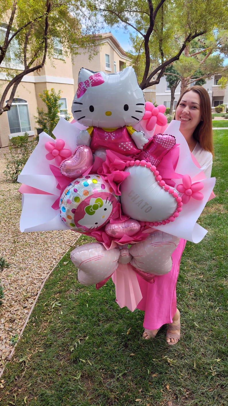 Balloon Bouquets, Giant Balloon Bouquets, Valentine's Day Gift, Gift for Your Loved One ...