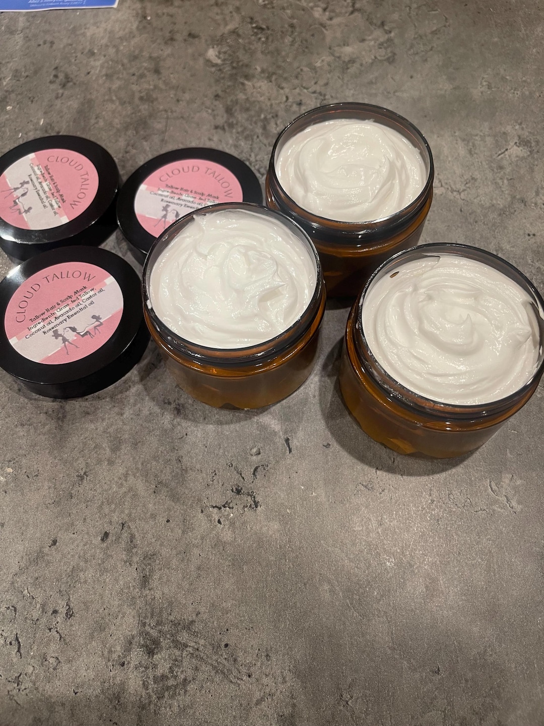 Tallow Hair and Scalp Mask - Etsy