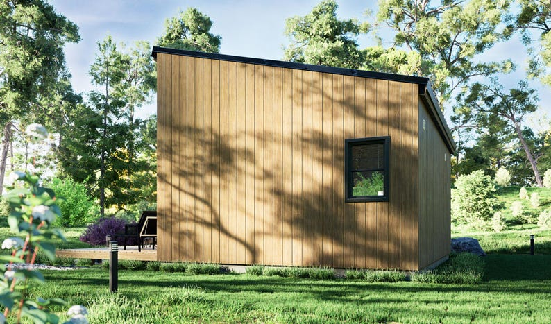 Tiny House Plans – 16x20 Modern, Compact, and Diy-friendly Small House ...