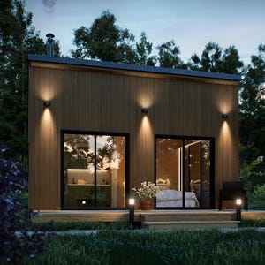 Tiny House Plans – 16x20 Modern, Compact, and Diy-friendly Small House ...