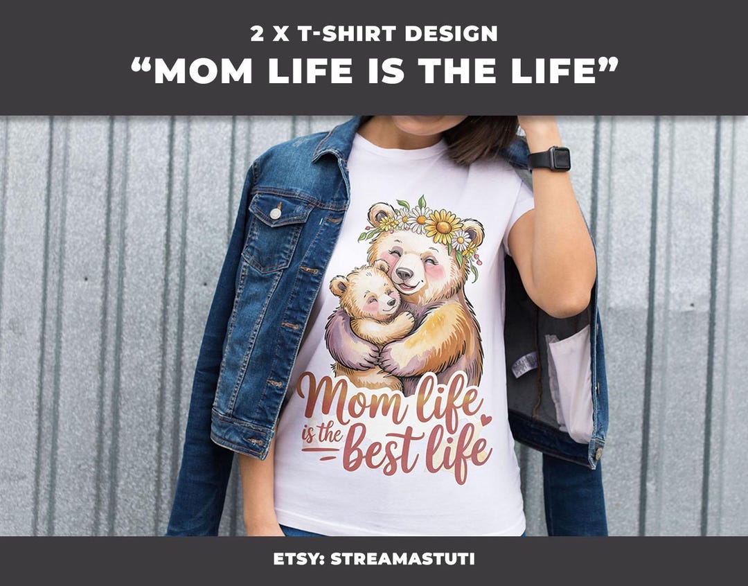 2 X Mom Life Quote Png, Leopard Print Mom Life Png, Boho Mom Life Png ...