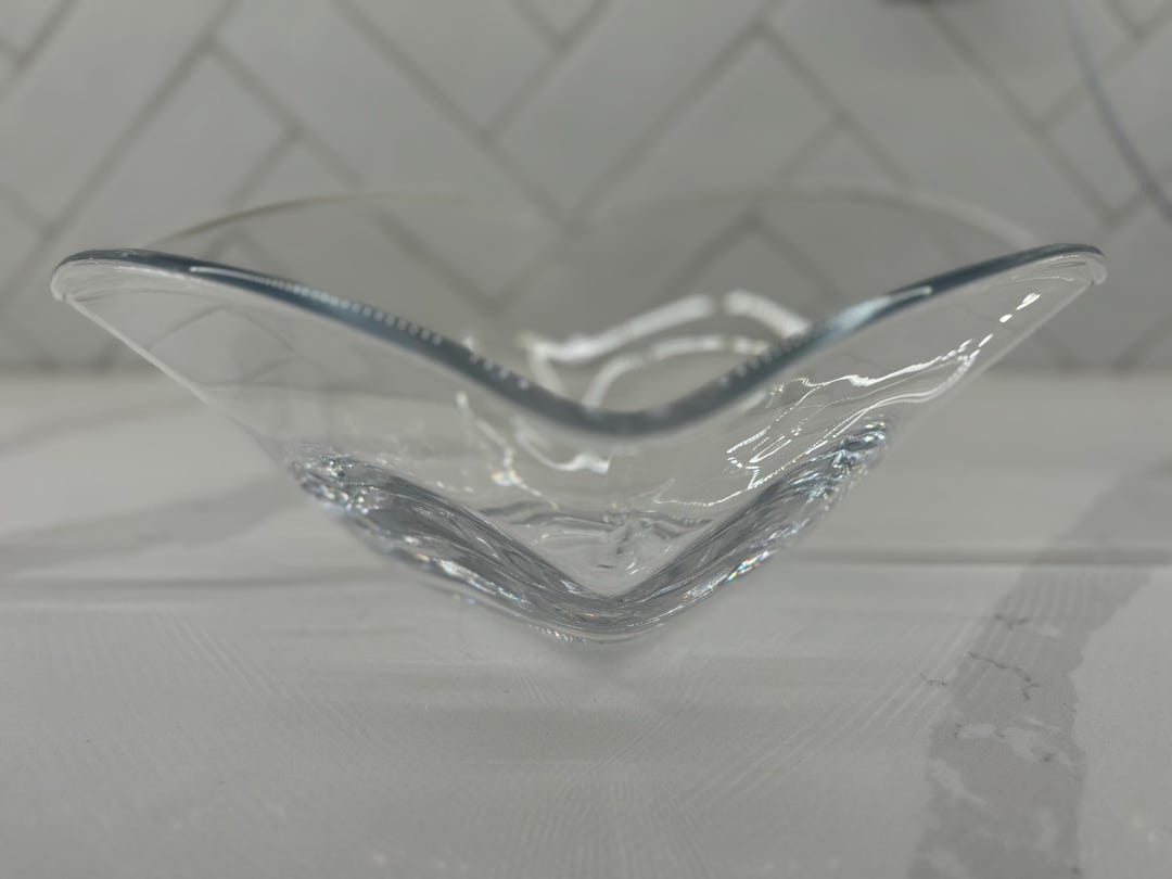 Simon Pierce Hand Blown Serving Dish - Etsy