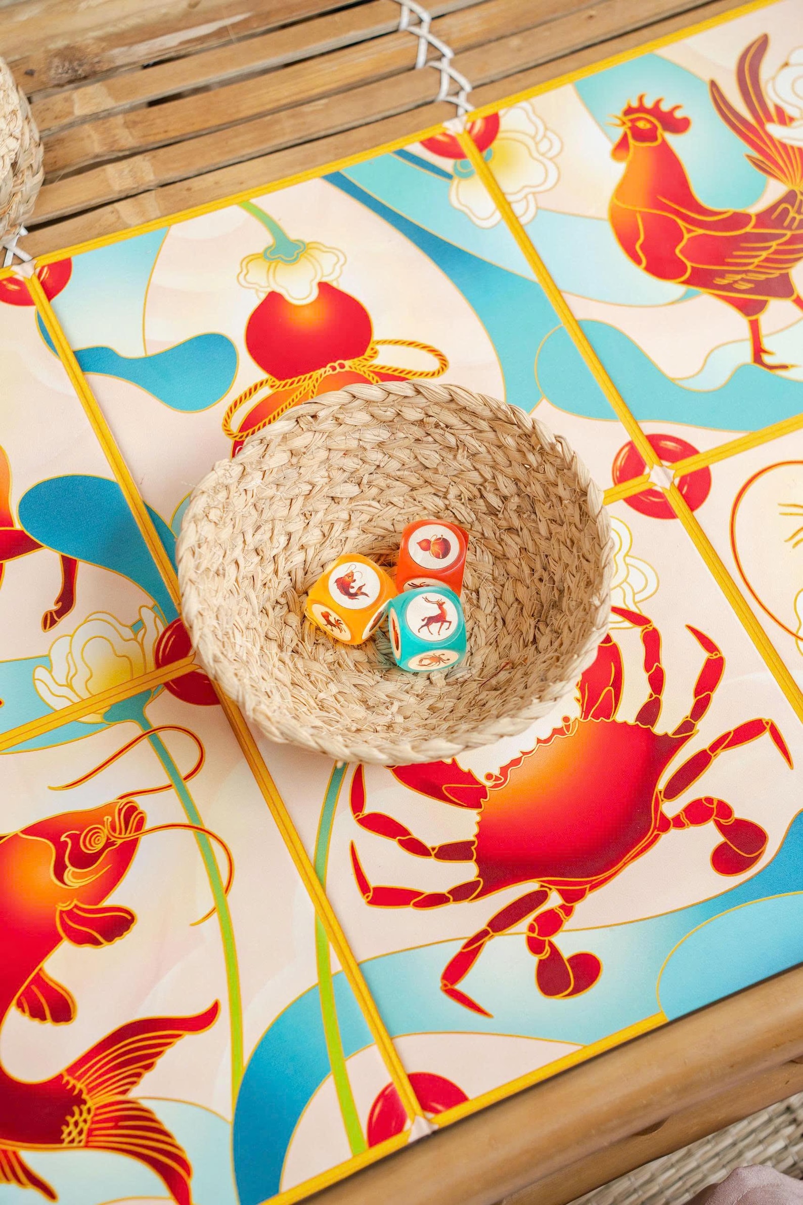Bau Cua Tet Game – Traditional Vietnamese Lucky Game | Gourd Crab ...