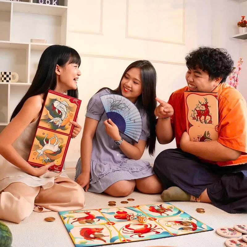 Bau Cua Tet Game – Traditional Vietnamese Lucky Game | Gourd Crab ...