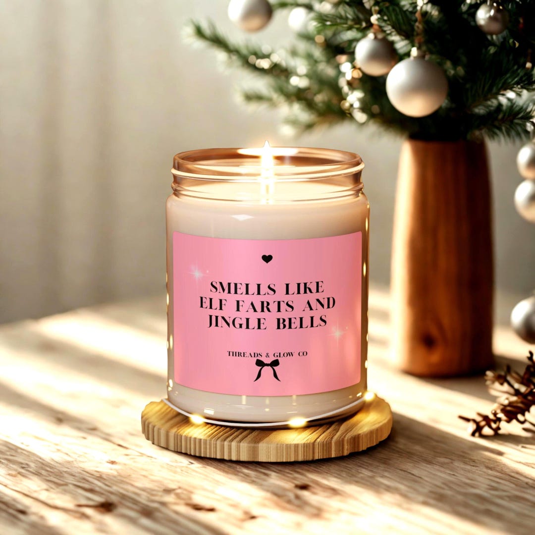 Secret Santa Candle, R Rated Christmas Candle, Funny Xmas Candle Gift ...