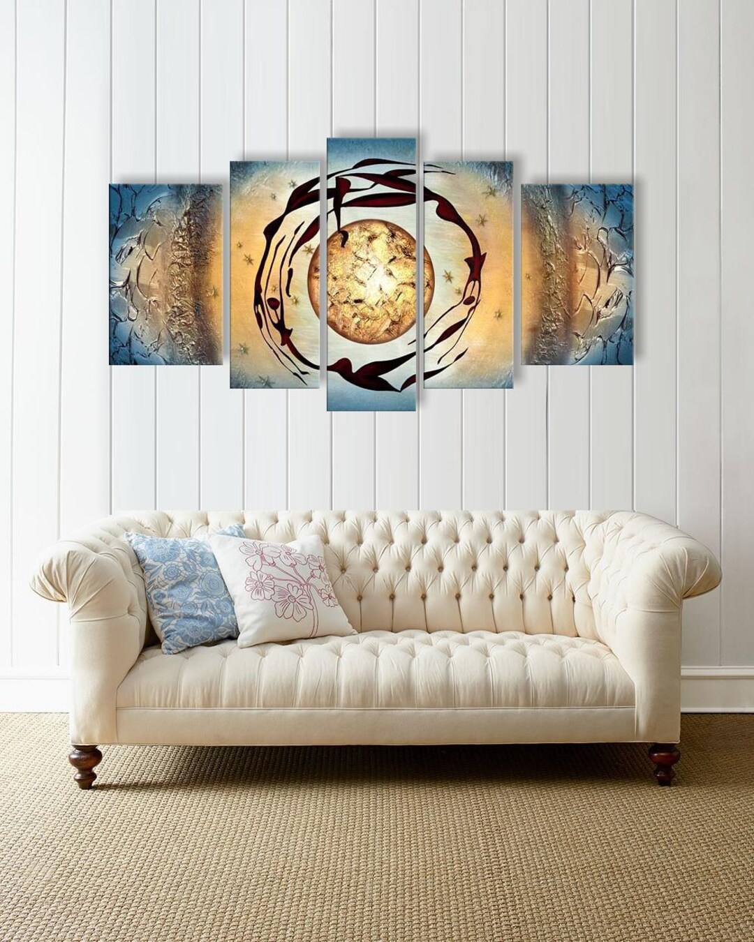 Modern Split Canvas Art – Digital File for DIY Printing - Etsy