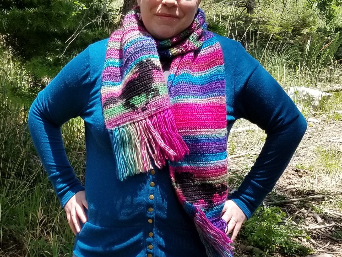 RUNNING HORSE Scarf for Women in Jewel Tones Royal Blue - Etsy