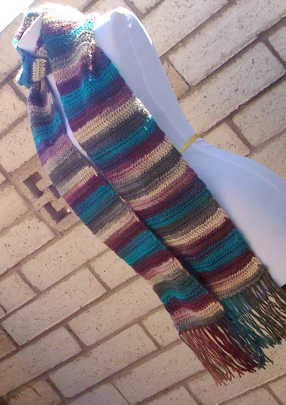 Unforgettable Scarf: Tealberry Scarf for Women or Men Autumn Scarf ...