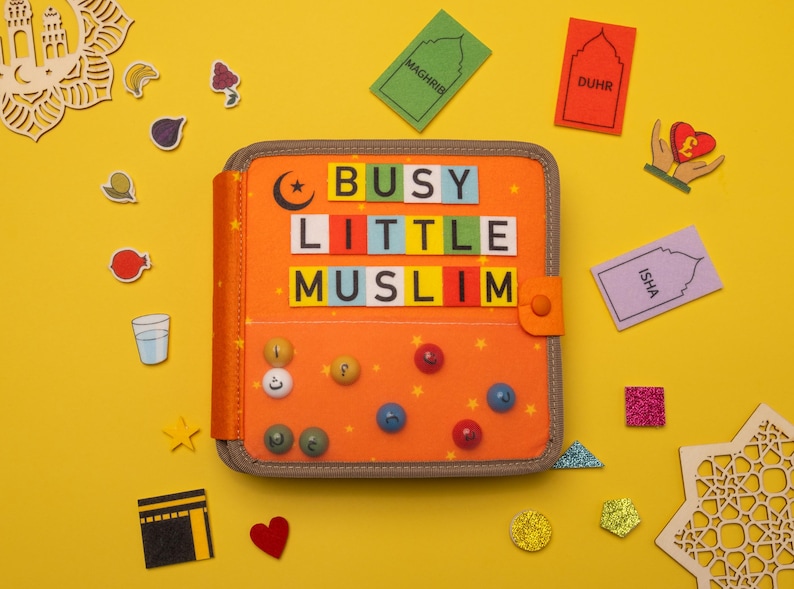 Islamic Montessori Quiet Book for Toddlers: Muslim Learning Toy - Etsy