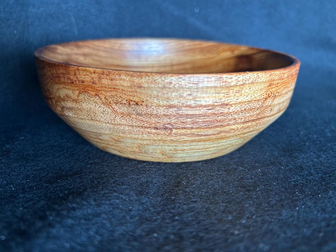 Solid Canarywood Hand Turned 6 Inch Bowl - Etsy