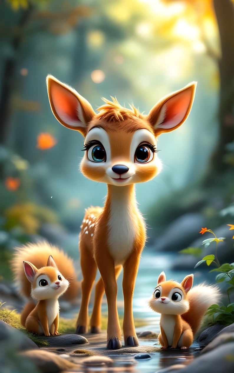 Animal Tales: Enchanting Children's Book of Forest Friends Family ...