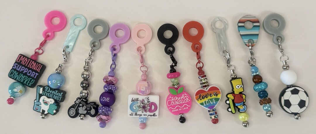Beaded Straw Charms - Etsy