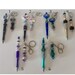 Beaded Pen and Keychain Sets - Etsy