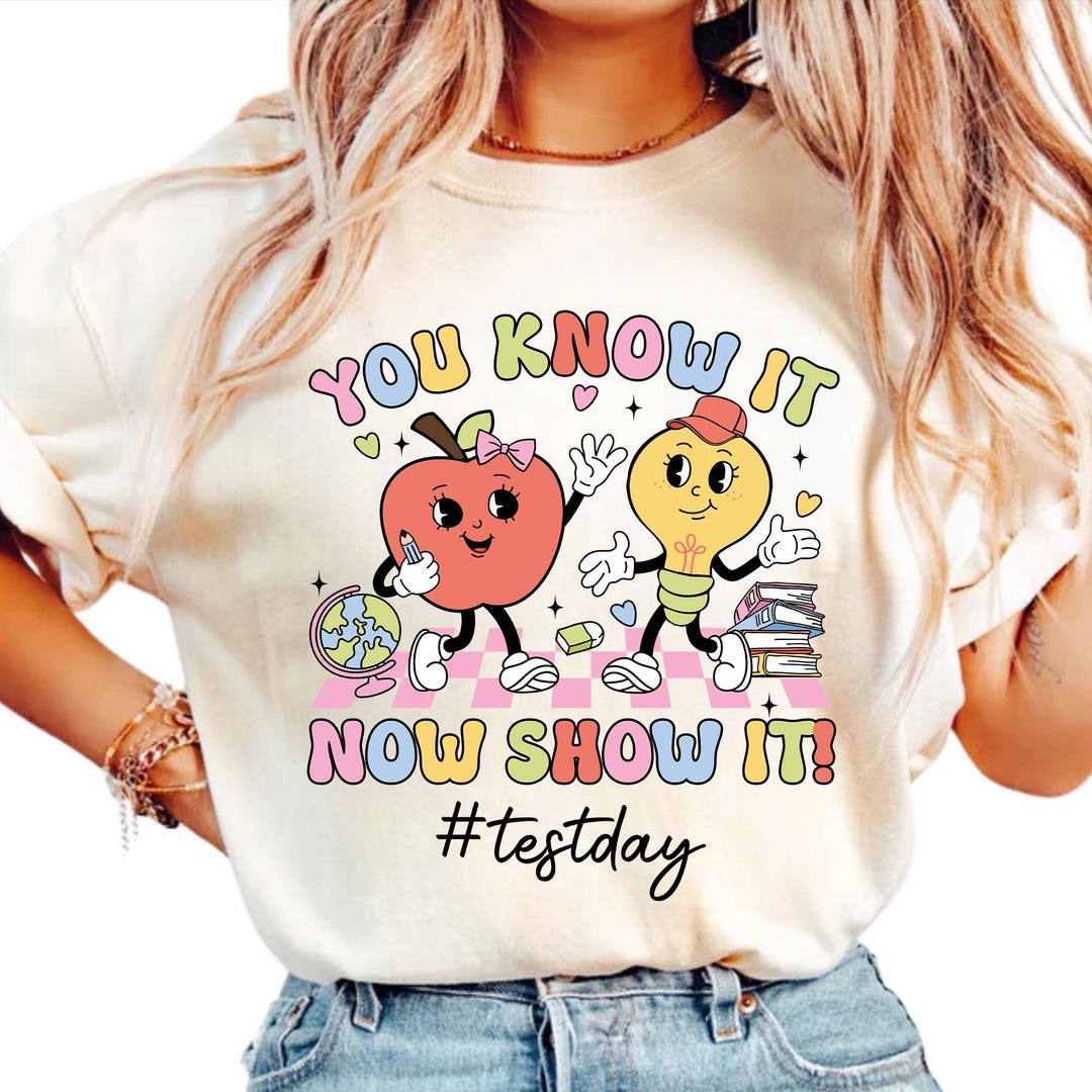 Rock the Test Png, Testing Day Png, Test Day Png, Teacher Test Day Png ...