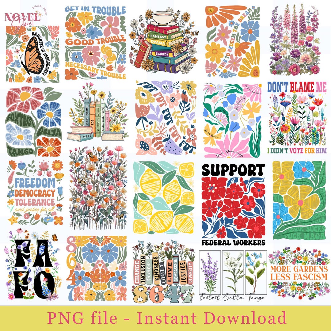 55+ Subtle Anti Trump PNG Bundle, Anti Trump Png, Flower Anti Trump Png ...