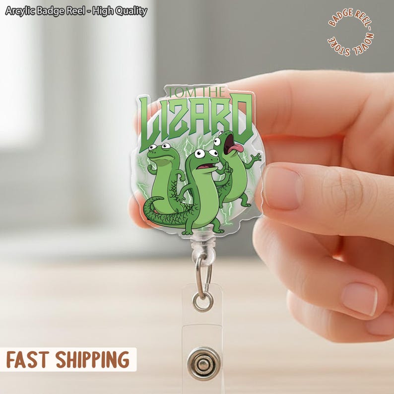 Tom Lizard Hoppers 2026 Badge Reel, Tom Lizard Fish Queen Mabel Henry ...