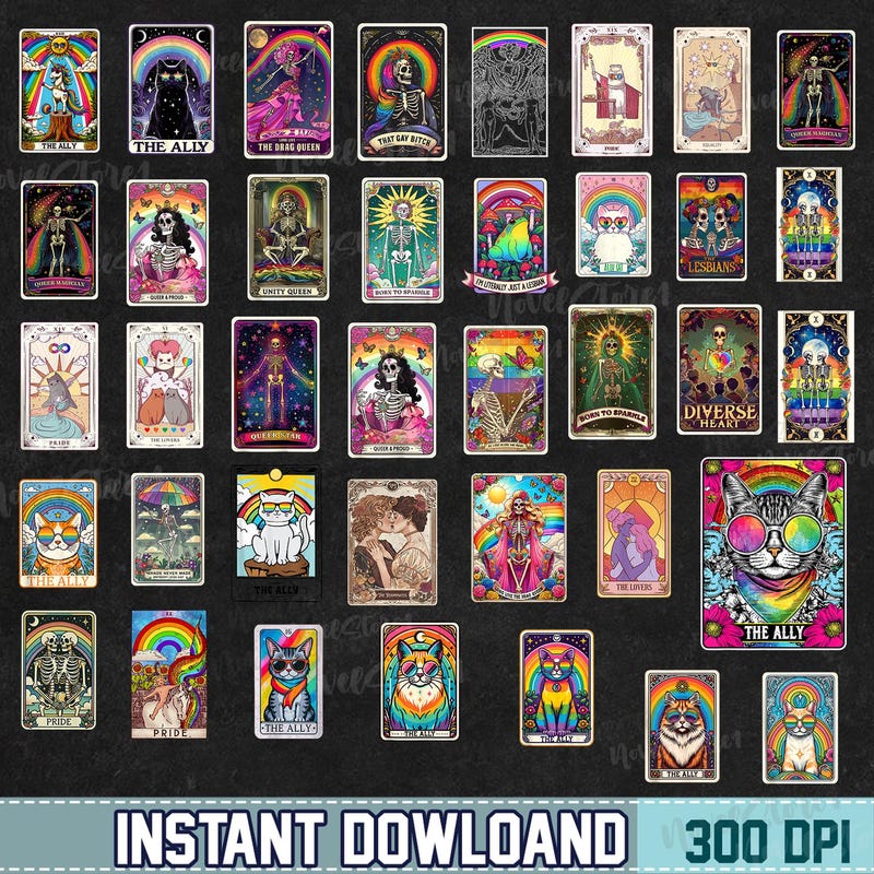 Black Lesbian Tarot - Etsy