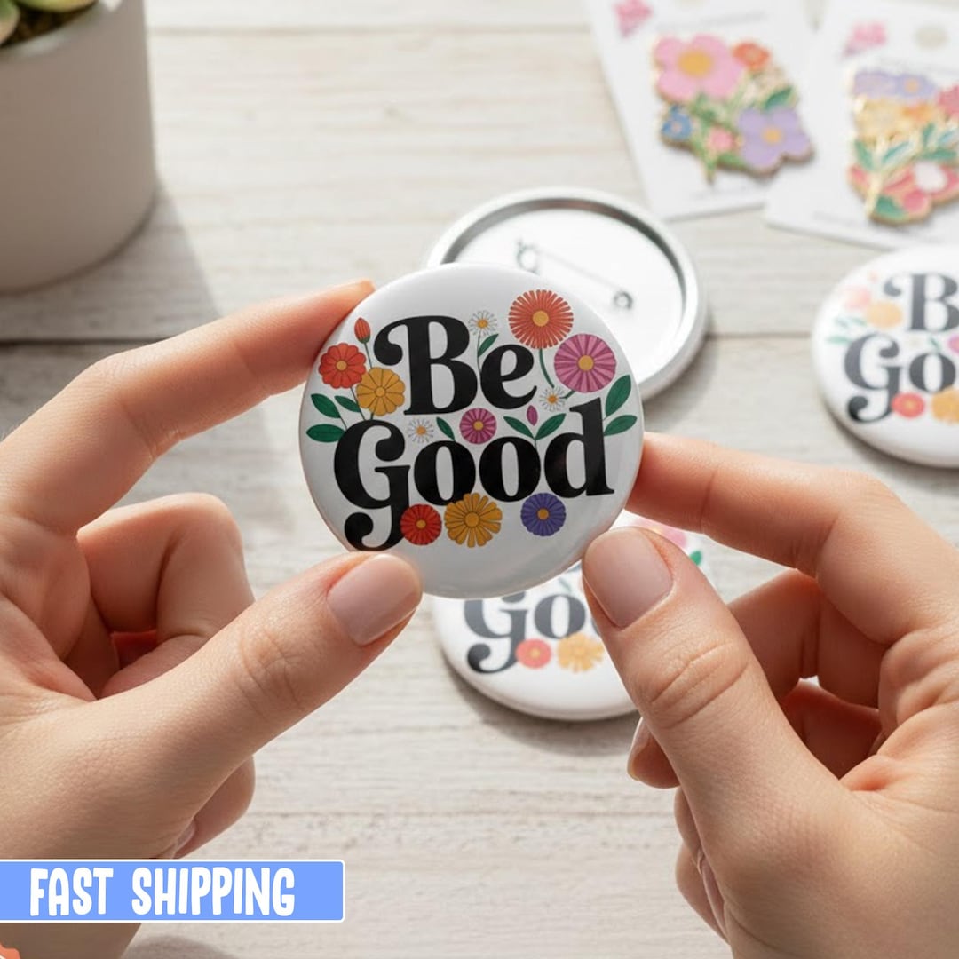 Be Good Pin, Anti ICE Pin, Be Good Button, Anti Ice Agents Protest Pin ...