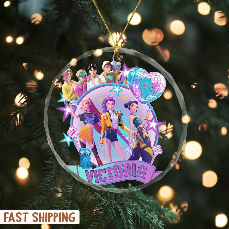 Kpop Demon Hunter Christmas Ornament - Etsy