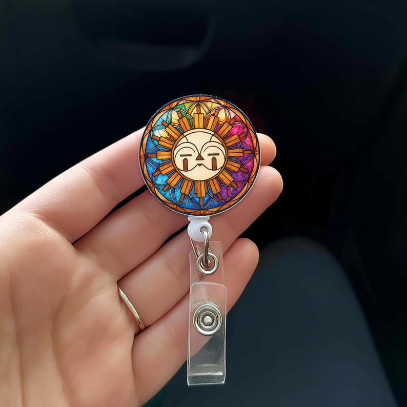 Vintage Esquie Badge Reel, Clair Obscur Expedition 33 ID Holdder, Badge ...