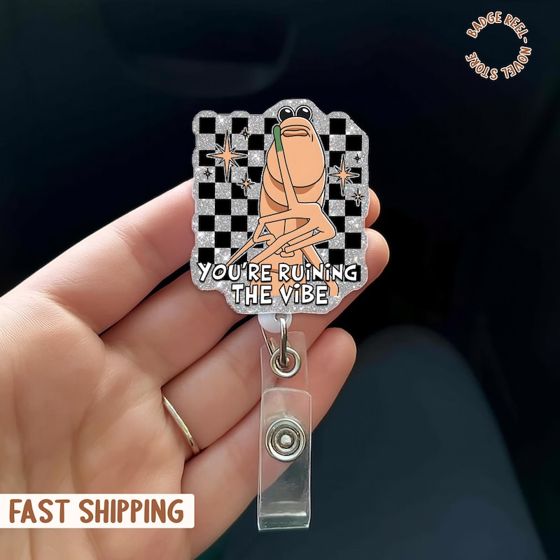 Marcus the Work Badge Reel - Etsy Canada