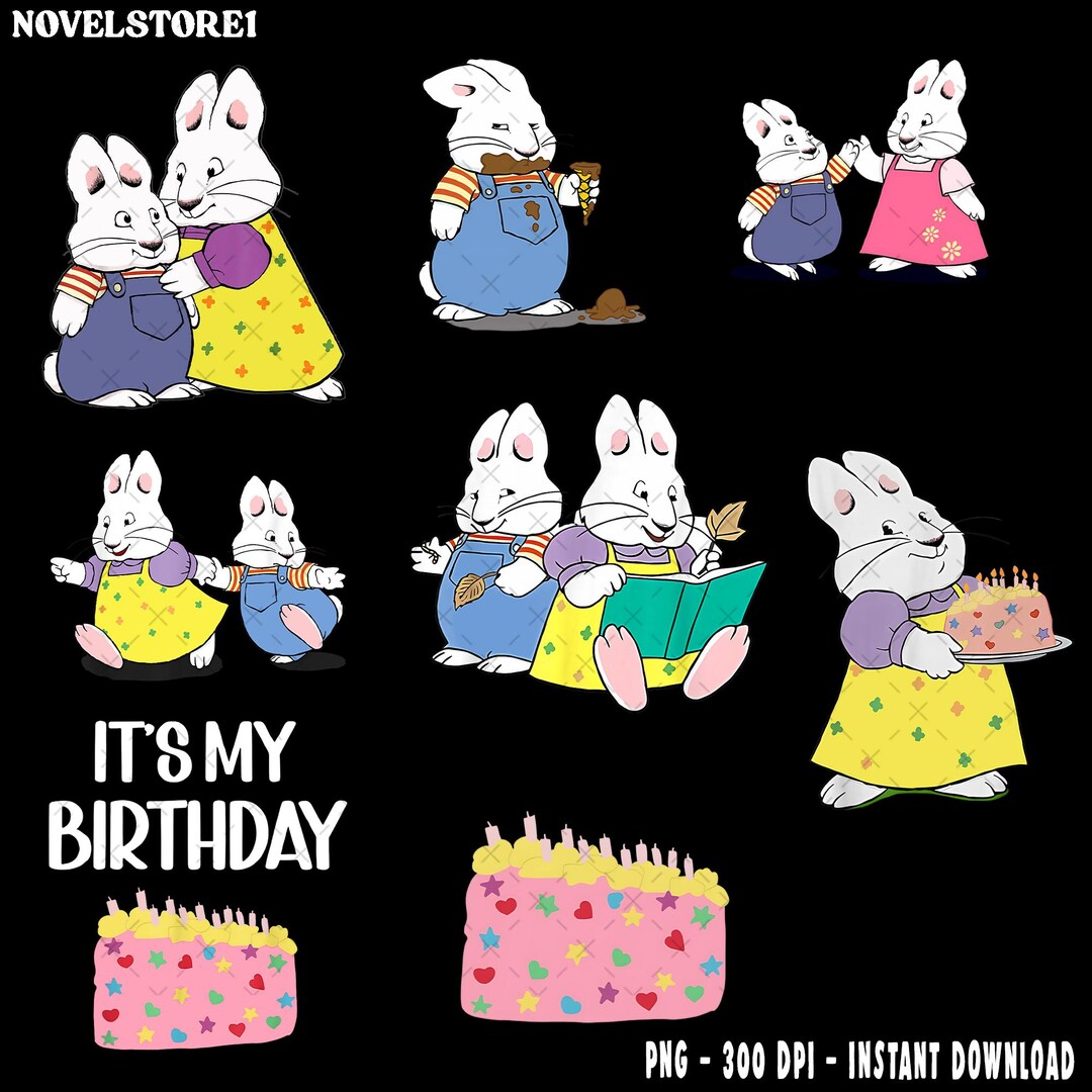 7+ Max and Ruby Png Bundle, Max and Ruby Cute Png, Max and Ruby Clipart ...