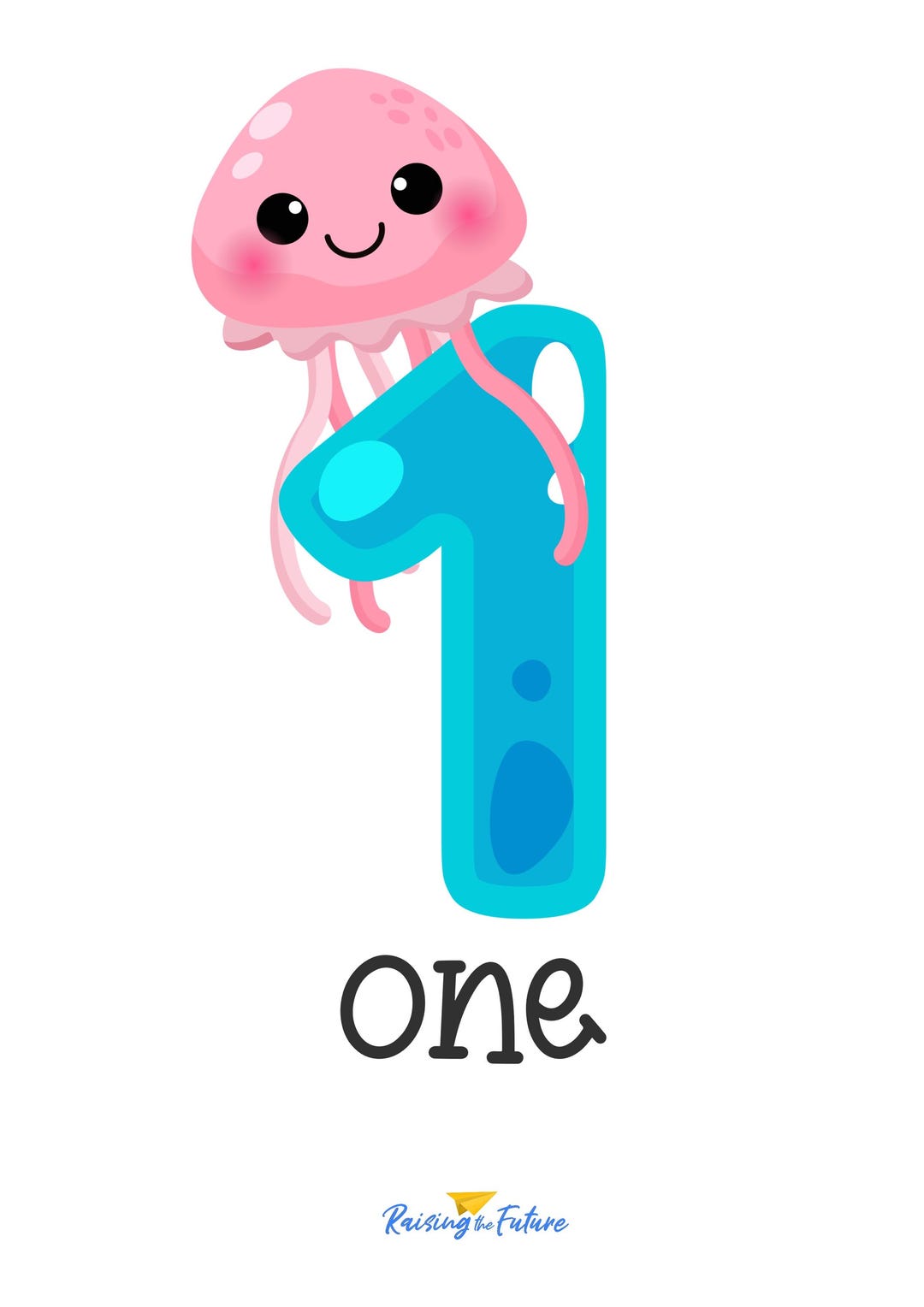 Numbers Flash Card - Etsy