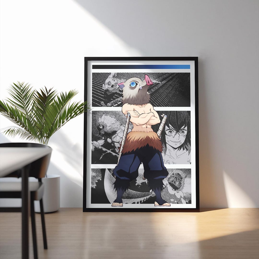 Demon Slayer - Inosuke Poster - Etsy