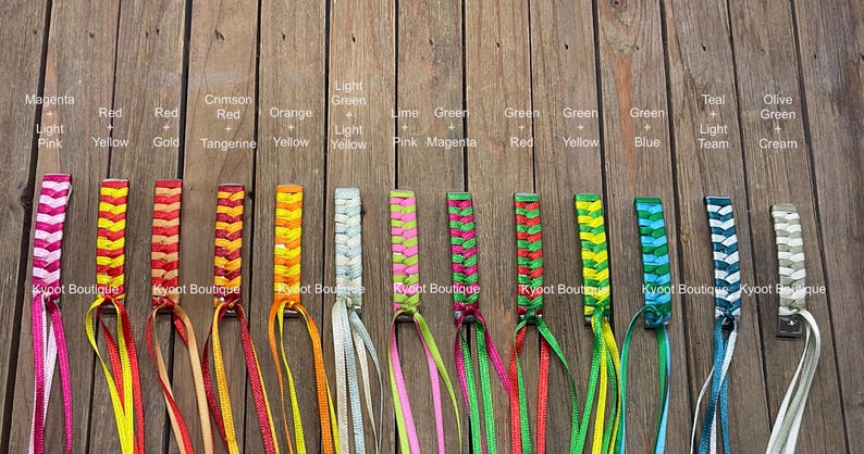 2 Ribbon Barrettes - Braided, Hair Accessory, Girl, 80's - Etsy