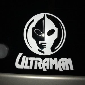 Ultraman Vinyl Window Car Decal 5 X 5 Inches - Etsy