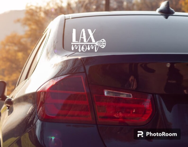 LAX Mom, Lacrosse Vinyl Window Car Decal 5.5 X 4 Inches - Etsy