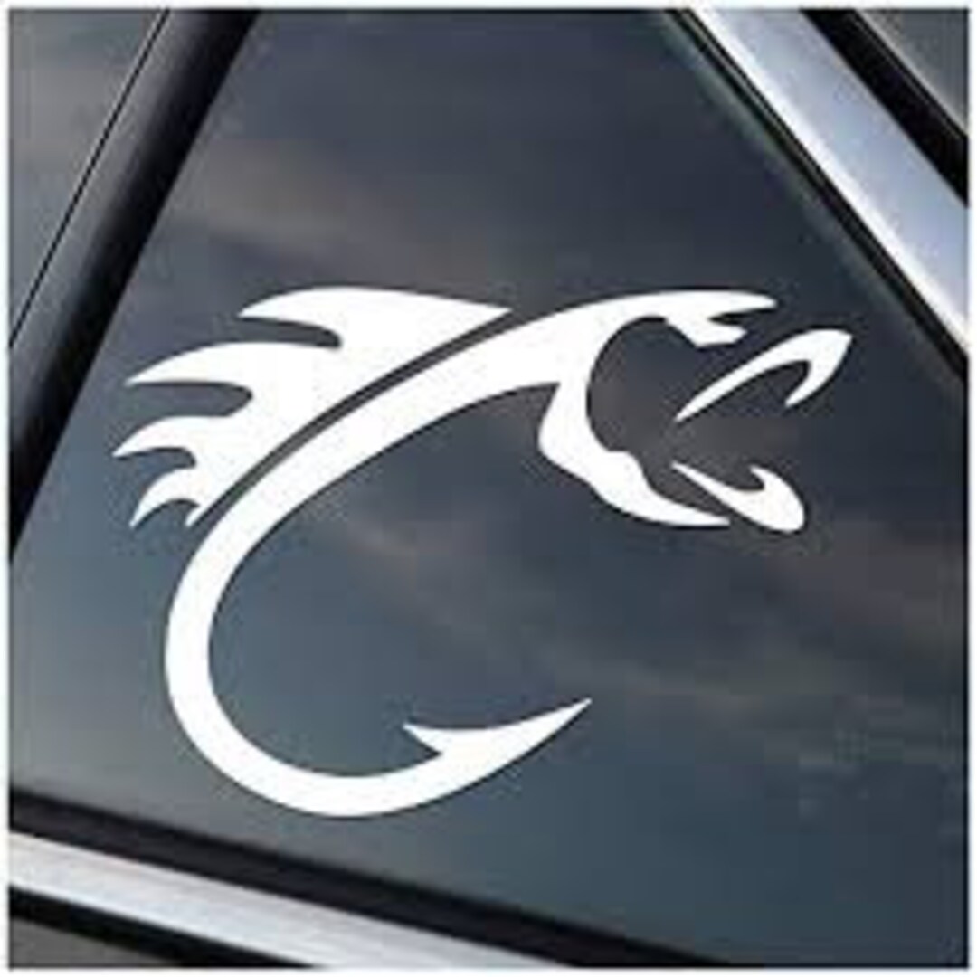 Fish Vinyl Window Car Decal Water Bottle Decal Laptop Decal 5 X Almost ...